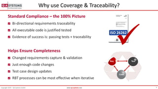 Automated requirements based testing for ISO 26262 | PPTX