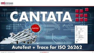 Automated requirements based testing for ISO 26262 | PPTX