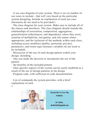 Automated Restaurant System (Command Design Pattern)PROBLEMY.docx