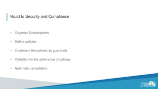 Automated Security & Continuous Compliance on Microsoft Azure | PDF
