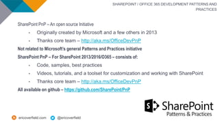 All You Need to Know for Automated SharePoint Site Provisioning with PnP PowerShell | PPTX | Web ...