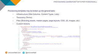 All You Need to Know for Automated SharePoint Site Provisioning with PnP PowerShell | PPTX | Web ...