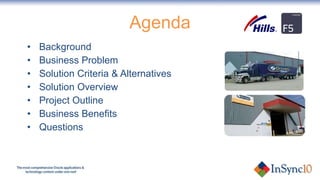 Automated Shop Floor Management at Hills Industries using RFgen | PPT