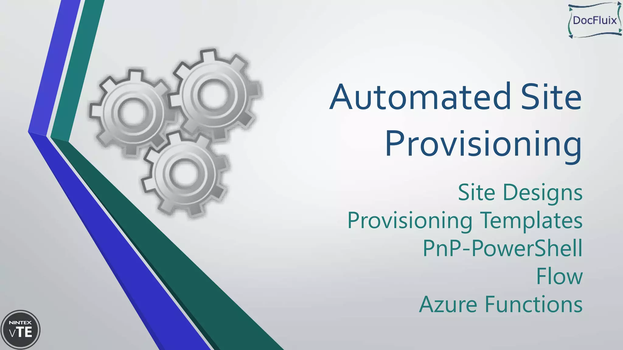 Modern Automated Site Provisioning for SharePoint Online | PPTX