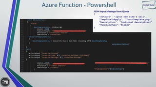 Modern Automated Site Provisioning for SharePoint Online | PPTX