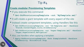 Modern Automated Site Provisioning for SharePoint Online | PPTX