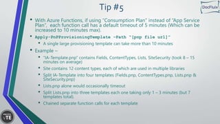 Modern Automated Site Provisioning for SharePoint Online | PPTX