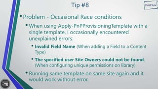 Modern Automated Site Provisioning for SharePoint Online | PPTX