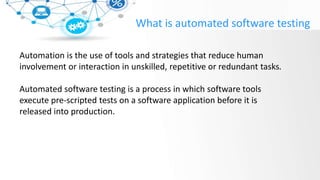 Automated software Testing | PPTX