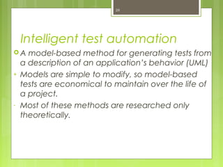 Automated Software Testing Framework Training by Quontra Solutions | PPT