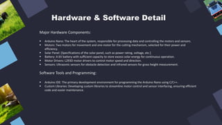 Automated Solar Powered Grass Cutter.pptx