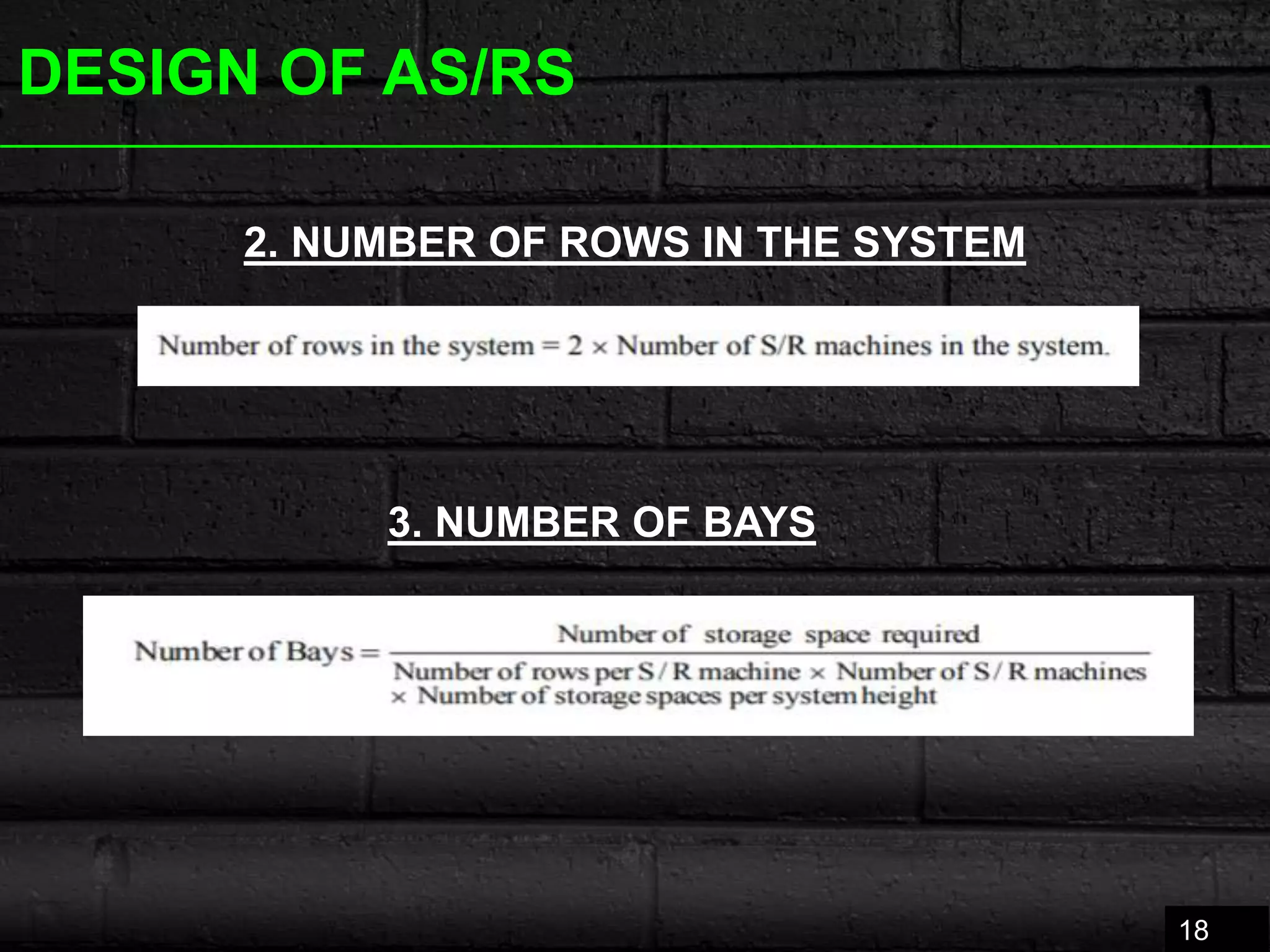 Automated Storage And Retrieval Systems Pptx Data Storage And