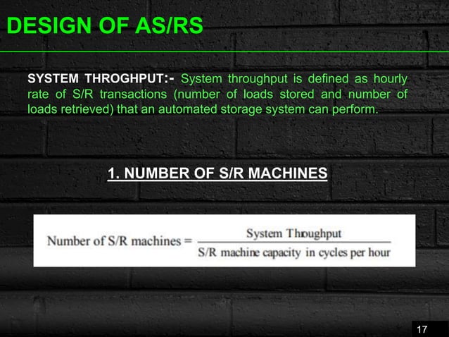 Automated Storage And Retrieval Systems Pptx Data Storage And Warehousing Computing