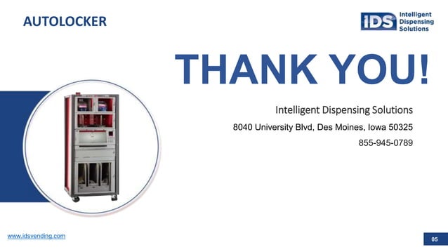 Automated Supply Dispensing Machine | Intelligent Dispensing Solutions ...