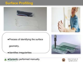Automated surface profiling | PPT