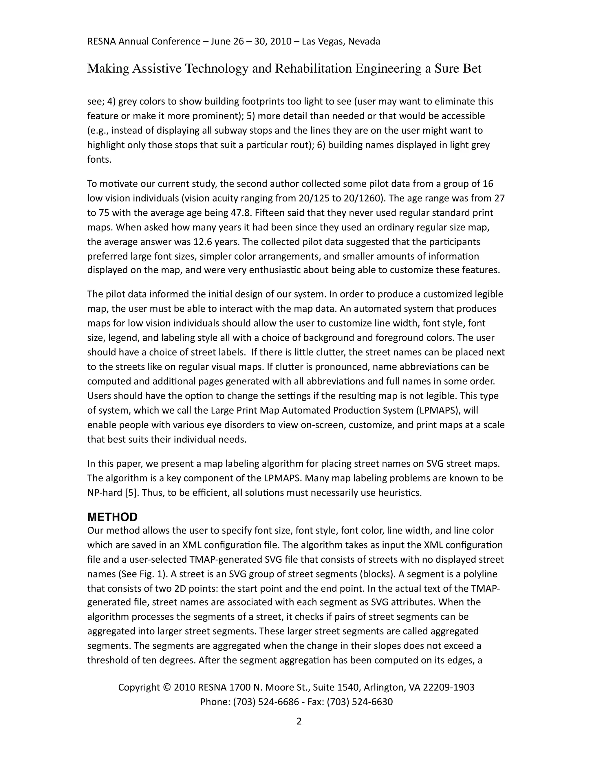 Automated SVG Map Labeling for Customizable Large Print Maps for Low ...