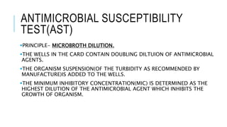 Automated system for bacterial identification | PPTX
