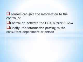 Automated system for fault analysis in industries using | PPT