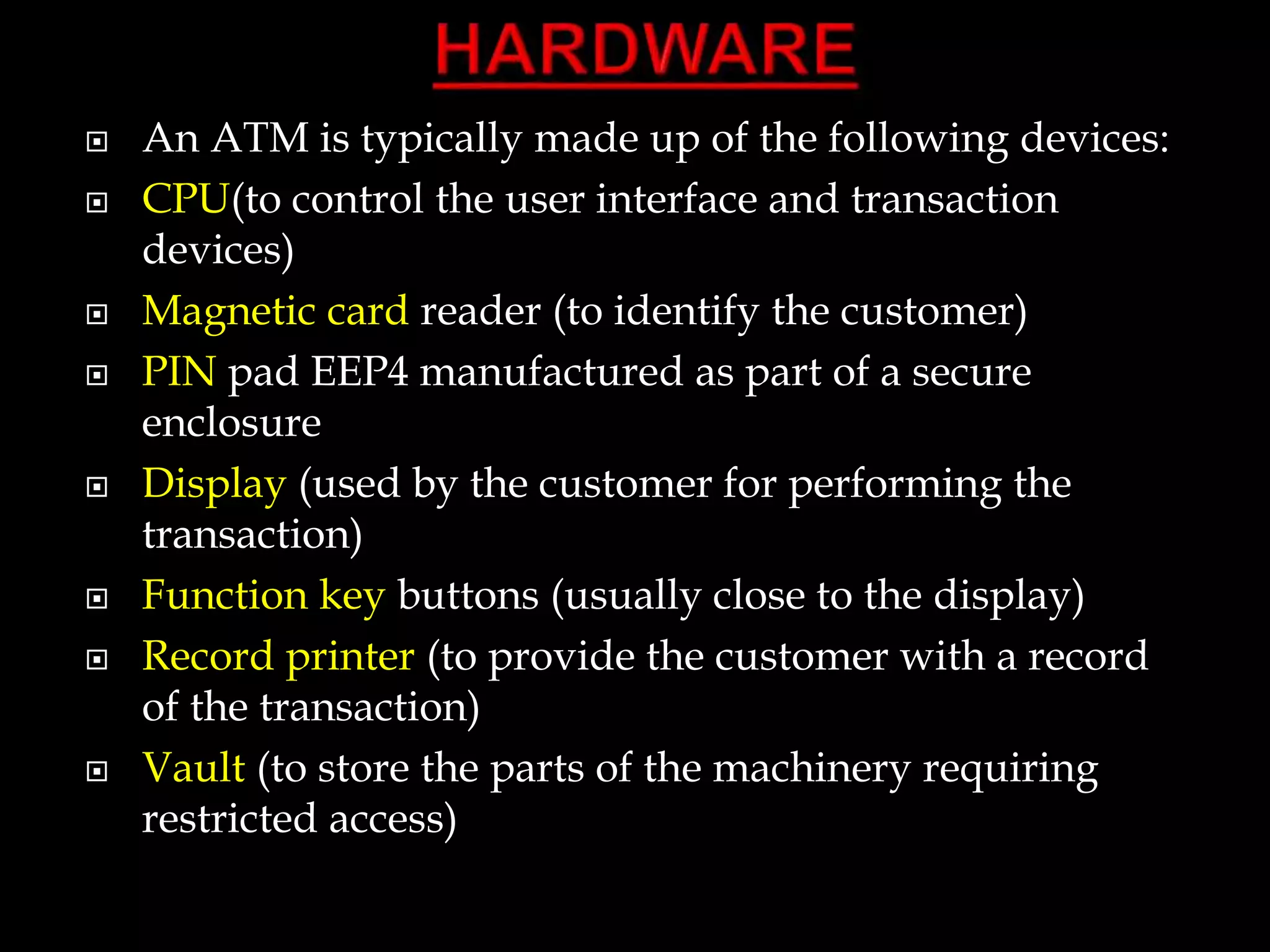Automated teller machine | PPT