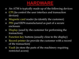 Automated teller machine | PPT