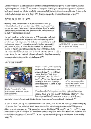 Automated teller machine wikipedia, the free encyclopedia | PDF
