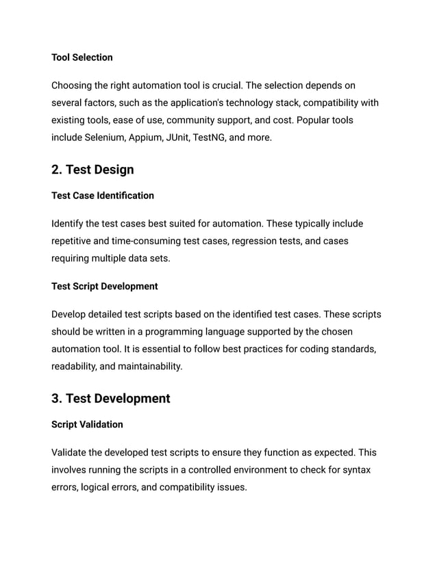 Automated Test Execution Benefits Types And Process Pdf