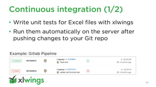 Automated testing of Excel Workbooks | PDF