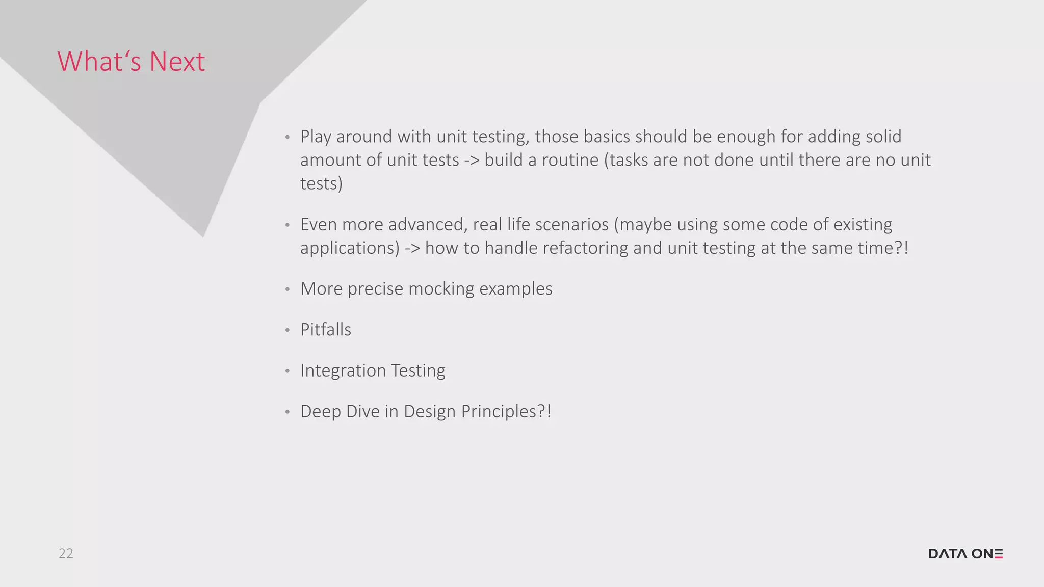 Automated Testing Of Asp Core Applications Ppt
