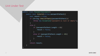 Automated testing of ASP .Net Core applications | PPTX