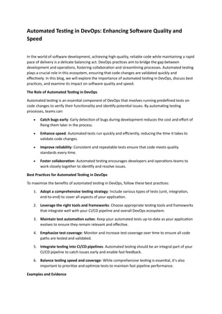 Automated Testing in DevOps - Enhancing Software Quality and Speed.pdf