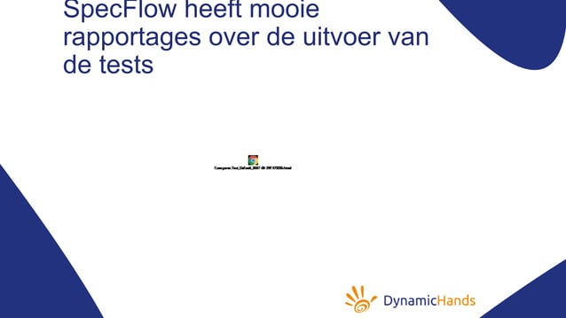 Automated testing with SpecFlow | PPT
