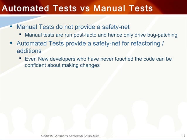 Automated testing vs manual testing | PPT