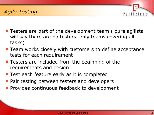 Automated Testing with Agile | PPT