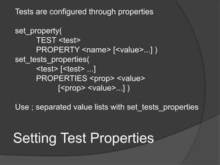 Automated Testing with CMake, CTest and CDash | PPT