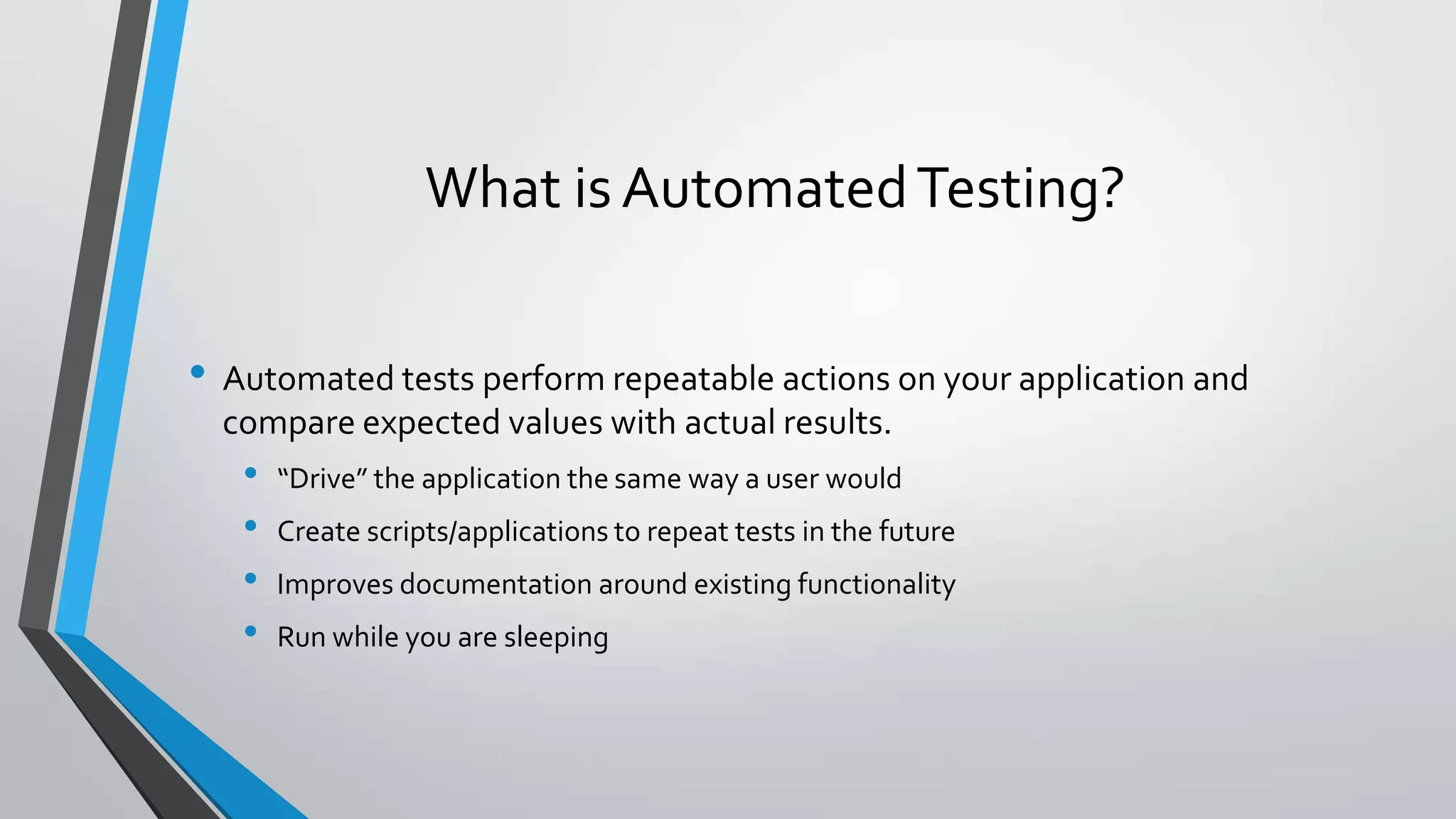 Automated Testing for Websites With Selenium IDE | PPT Automated Testing for Websites With Selenium IDE | PPT