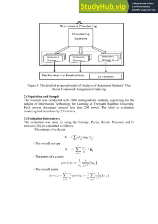 Automated Thai Online Assignment Scoring | PDF