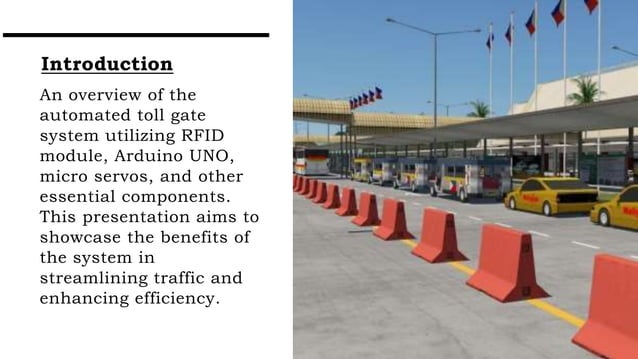 Presentation On Automatic Toll Collection System Using Rfid Ppt 