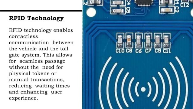 Presentation on Automatic Toll collection system using RFID | PPTX ...
