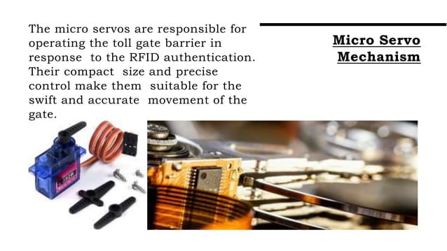 Presentation on Automatic Toll collection system using RFID | PPTX ...