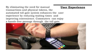 Presentation on Automatic Toll collection system using RFID | PPTX