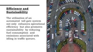 Mini Project presentation on Automated toll collection system | PPTX