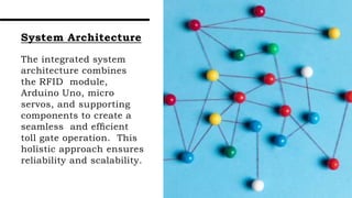 Mini Project presentation on Automated toll collection system | PPTX