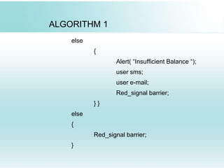 Automated toll tax collection using rfid | PPT