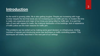 Automated traffic control by using image processing | PPTX | Photo ...