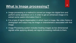 Automated traffic control by using image processing | PPTX
