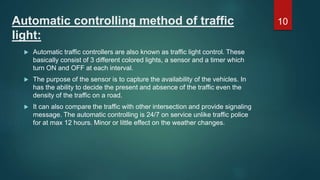 Automated traffic control by using image processing | PPT