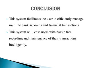 Automated transaction abstract ppt | PPT