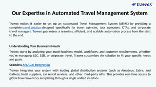 Automated Travel Management System | Booking Automation | PPTX