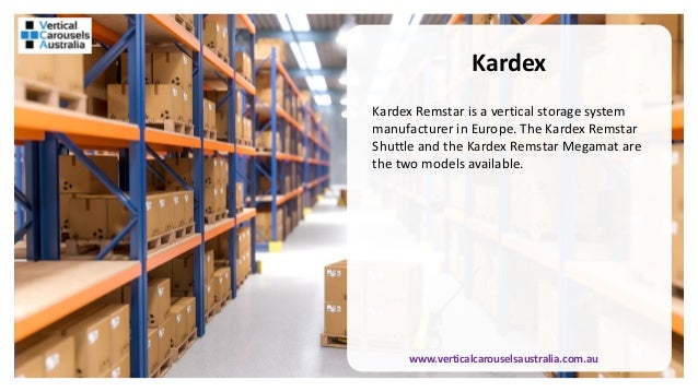 Automated vertical storage system nomenclature guide | PDF