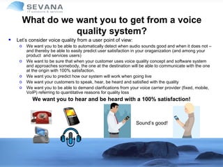 Automated Voice And Audio Quality Test Measurement | PPT